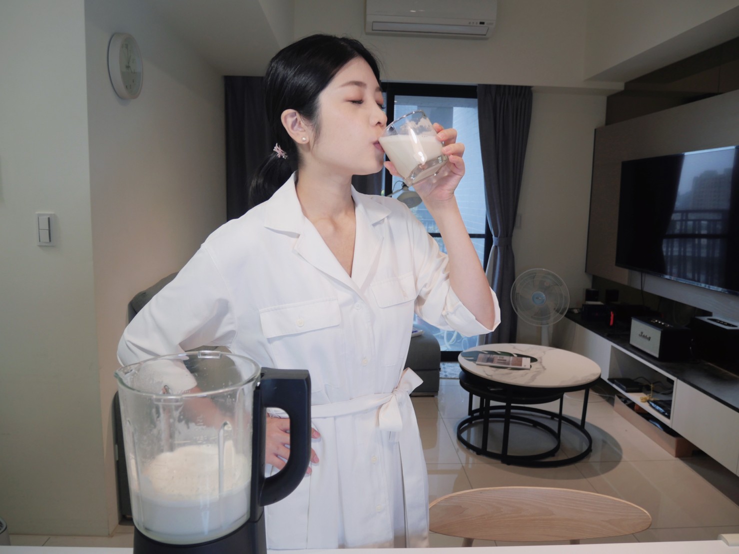 【減脂】我的營養料理神隊友-九陽高速破壁冷熱全營養調理機L18-Y77M開箱實測（內有燕麥豆奶、南瓜濃湯、焗烤櫛瓜、青醬義大利麵、牛肉漢堡排食譜喔！） | 孫語霙營養師